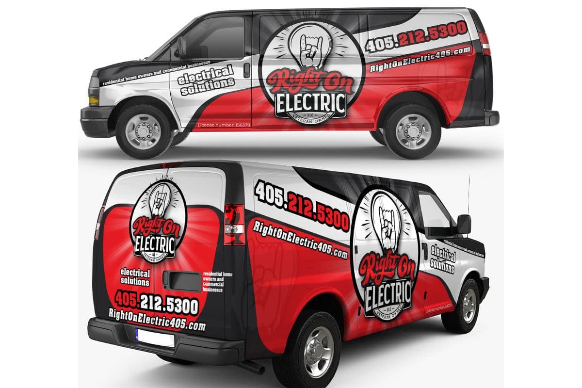 5 Electrician Van Wrap Ideas for Standout Designs